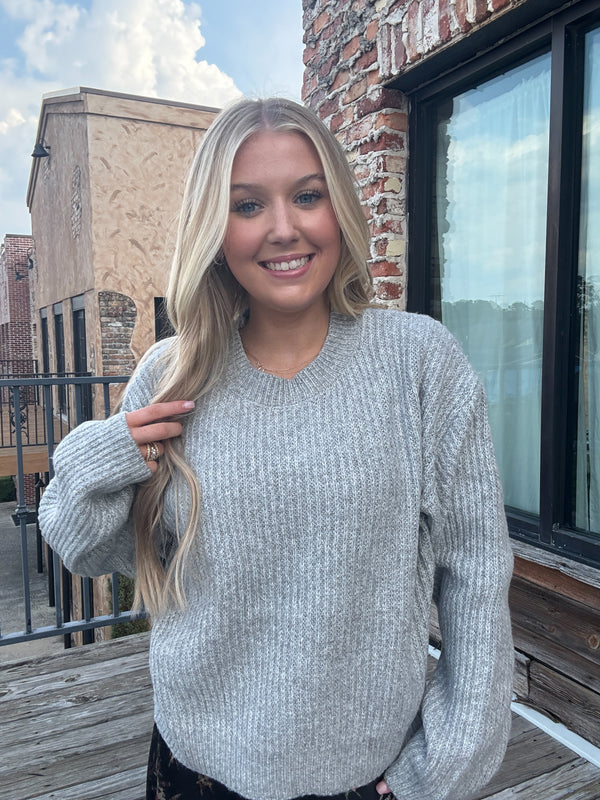 The Heather Sweater - Addy & Ry Boutique