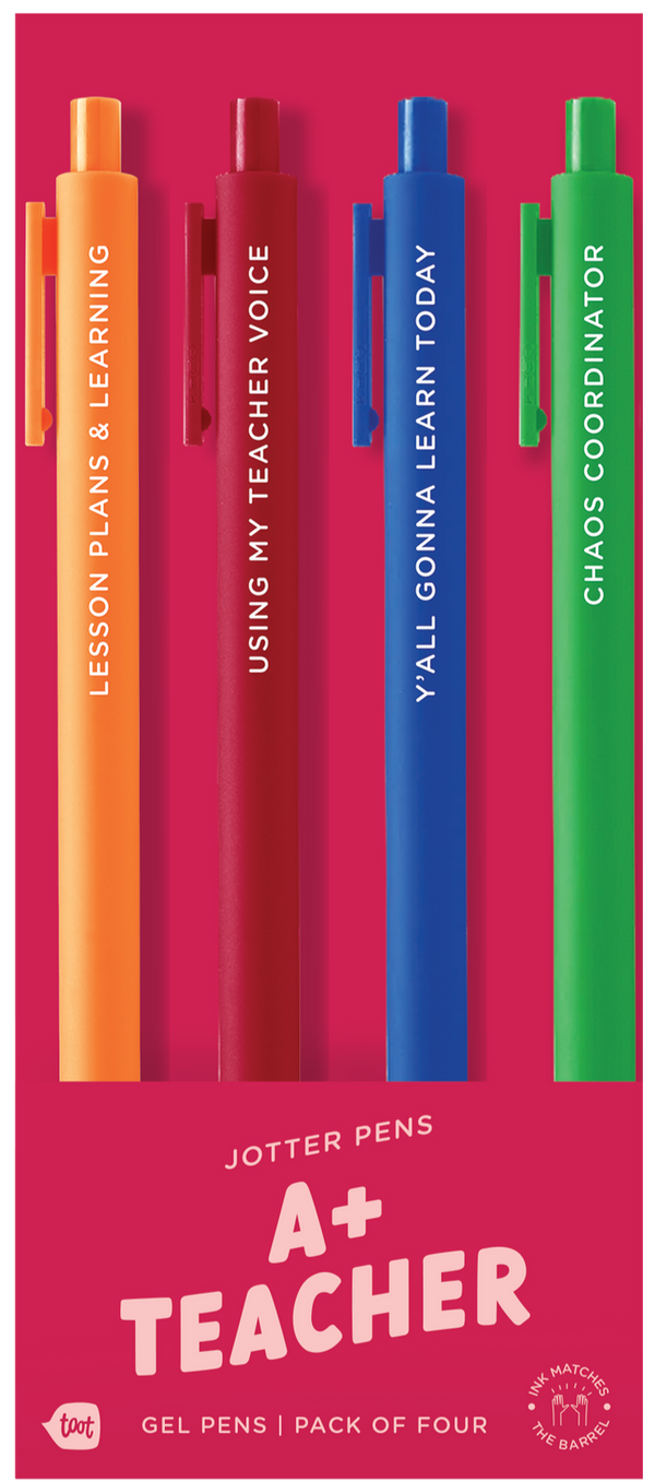 A+ Teacher Pen Set - Addy & Ry Boutique